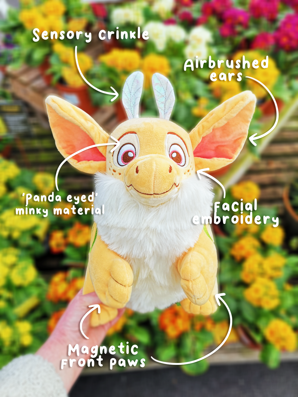 'Ham the Dragonpillar' Deluxe Plush Toy – Cindacry Illustrations
